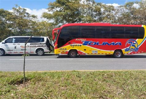 Noticias Ibagué Choque Entre ´rápido Tolima Y Flota Huila Dejó 7