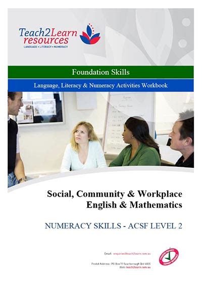 Numeracy Skills Acsf Level 2 Teach To Learn Resources