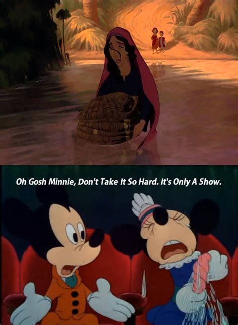 Mickey And Minnie Watch The Prince Of Egypt By Geononnyjenny On Deviantart