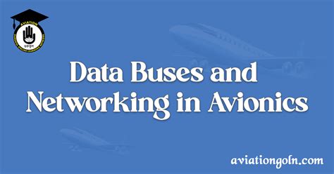 Data Buses And Networking In Avionics Avionics Hardware Aviation