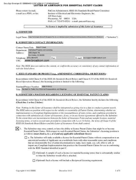 Fillable Online Standards Ieee 6 Jul 18 The IEEE Standards Association Fax Email Print PdfFiller