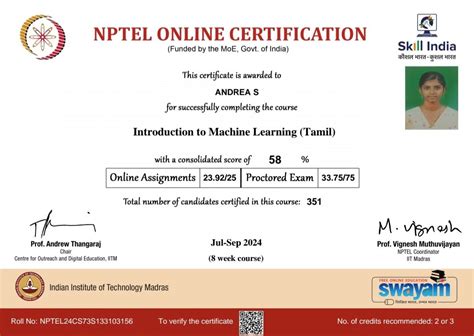 andrea s on linkedin machinelearning nptel continuouslearning ai