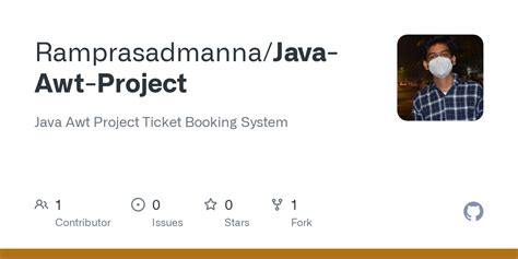 Github Ramprasadmannajava Awt Project Java Awt Project Ticket