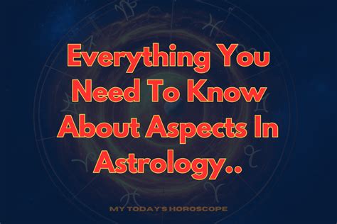 Astrological Aspects How Planets Interact In Your Chart