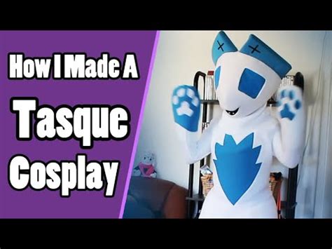 How I Made A Tasque Costume Deltarune Cosplay Youtube