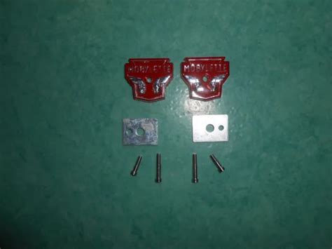 PAIRE MONOGRAMMES logos Mobylette réservoir Mobylette Motobécane
