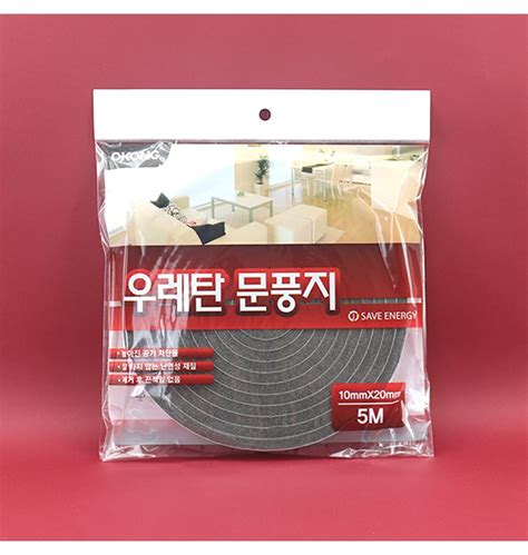 오공 우레탄 문풍지 5m 틈막이 창틀 바람막이 외풍차단 티몬