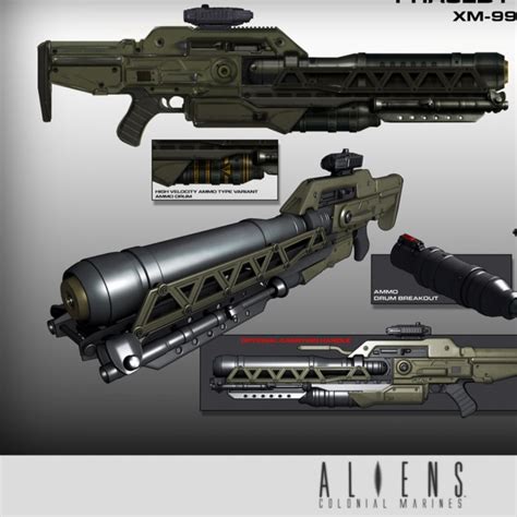 Aliens Colonial Marines Weapons