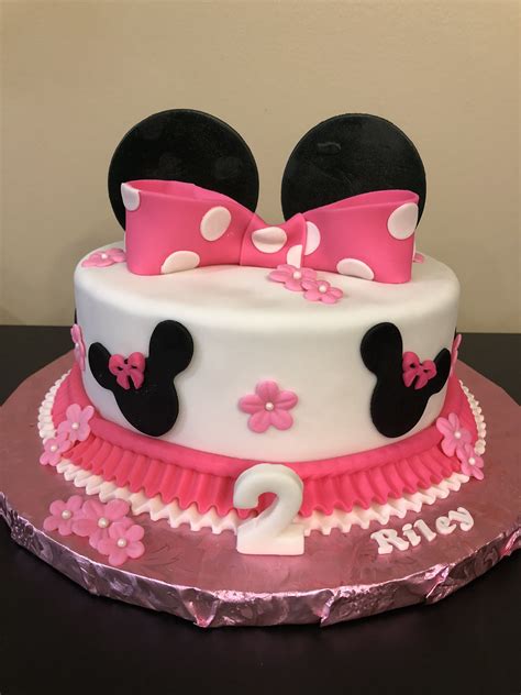 Homemade Birthday Cakes For Girls Simple Round Birthd