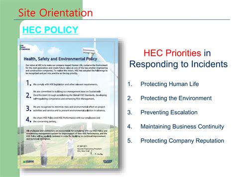 Hse Bms 001 Hse Induction Ppt Hse Induction For Newly Hired Employees Ppt