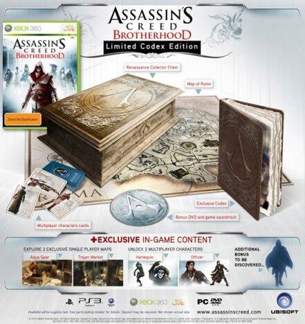 Assassin s Creed Brotherhood Übersicht über verschiedenen