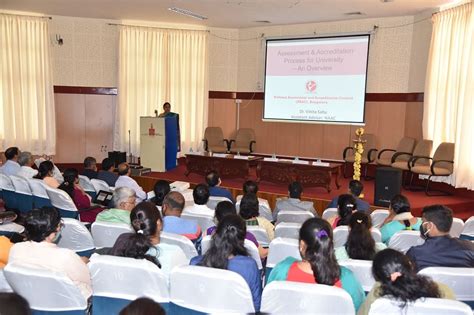 One Day Naac Orientation Program 03012023 Bengaluru City