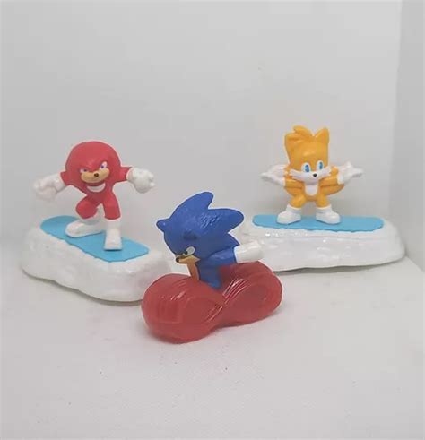 Conjunto Bonecos Sonic Mcdonald S Parcelamento Sem Juros