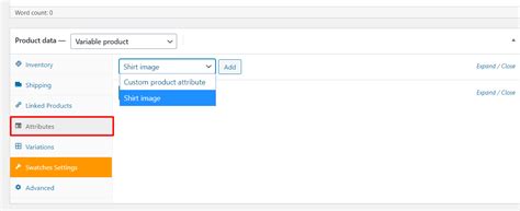 how to add image variation swatches in woocommerce product