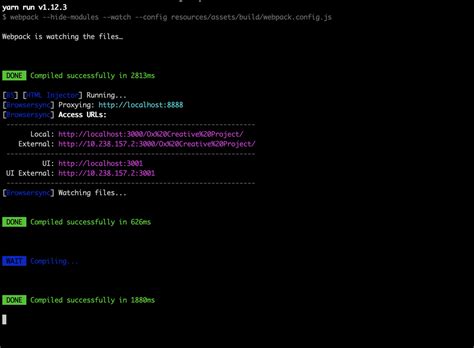 Browsersync Live Reloading Not Working Using MAMP Sage Roots Discourse