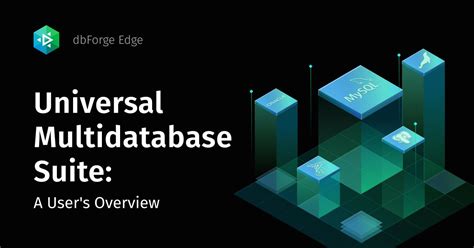 Devart on LinkedIn: #dbforge #dbforgeedge #dbforgestudio #sql #mysql # ...