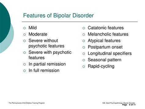 Ppt 308 Adult Psychopathology Bipolar Disorder Powerpoint