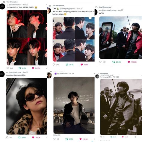 Amberᵗʰᵛ 🍓 On Twitter Rt Taehyungjst The Taehyung Clout Was Crazy
