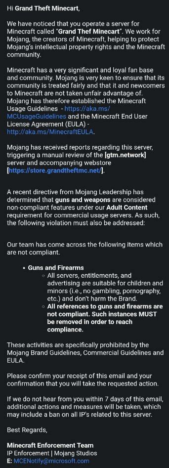 Finally Mojang Is Fighting Against Servers That Break Their Eula