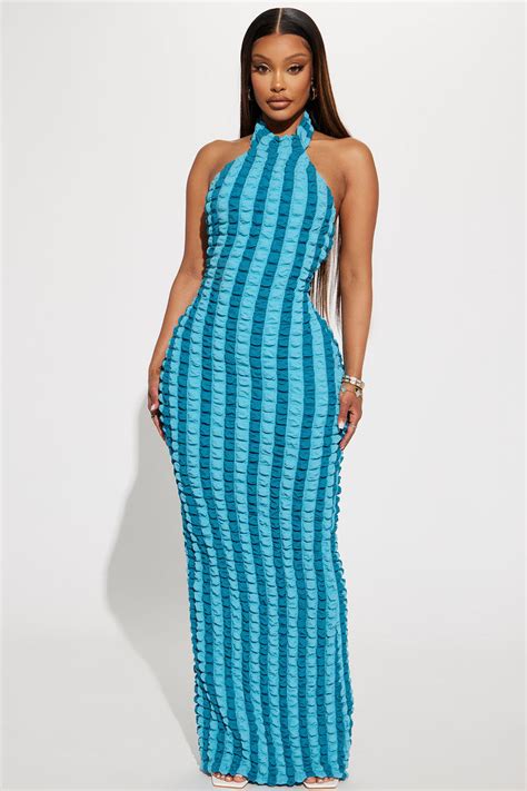 Sweet Treat Maxi Dress Turquoise Fashion Nova Dresses Fashion Nova