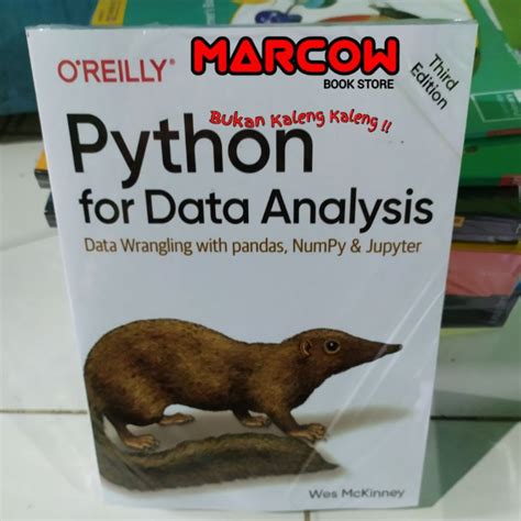 Jual Python For Data Analysis 3rd Third Edition by McKinney | Shopee Indonesia