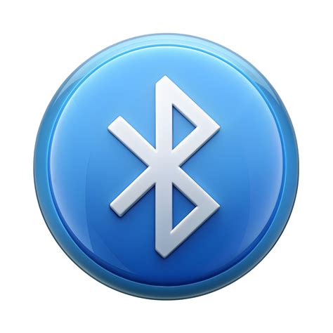 Wireless Bluetooth Technology Icon On Transparent Background PNG