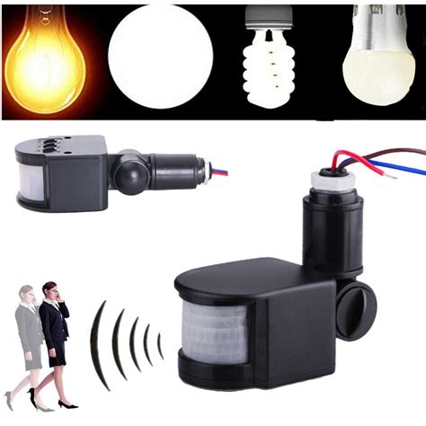 LED Outdoor V Infrared PIR Mo End AM