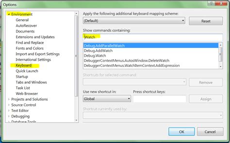 Debugging Do We Have Quick Watch In Visual Studio Express
