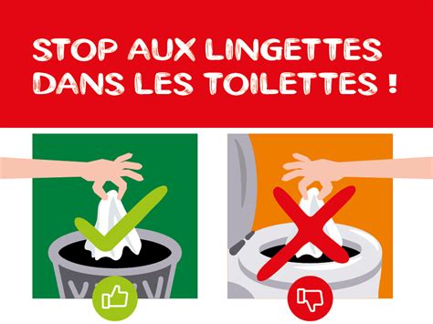 Stop aux lingettes dans les toilettes Bassin de Pompey Communauté