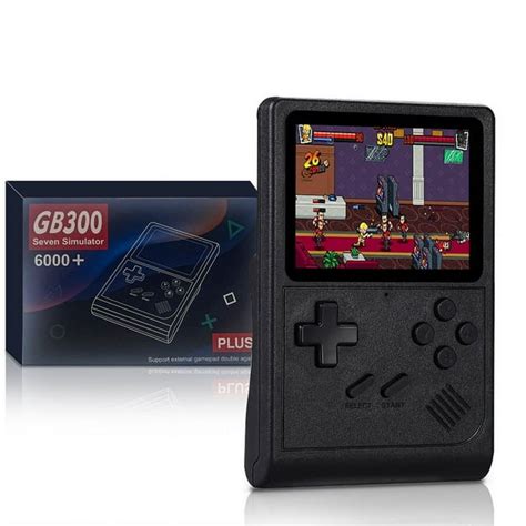 Gb300 Game Console Portable Retro Nostalgia Game Handheld 6000 Games