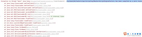 Orgopenjdknashornapiscriptingnashornscriptenginefactory Has Been