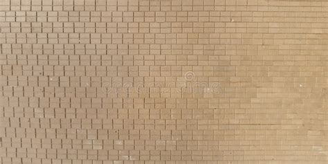 Top View Of The Texture Of Paving Slabs On Pedestrian Path Stock