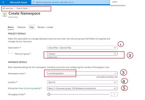 azure event hub with examples step by step thecodebuzz