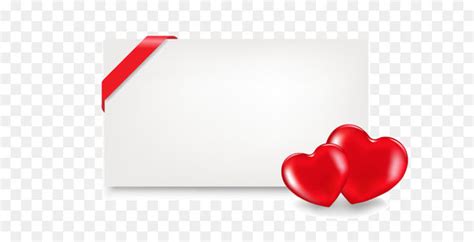 Free Heart Love Euclidean Vector Template Vector Heart Shaped Ribbon Border Nohat Cc