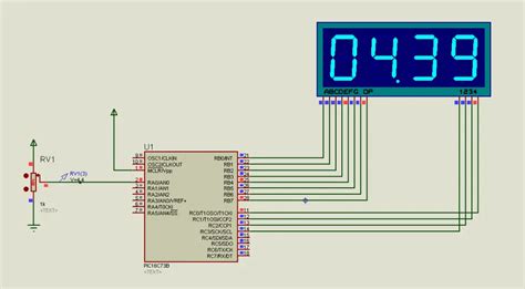 digital voltmeter circuit and project using pic microcontroller