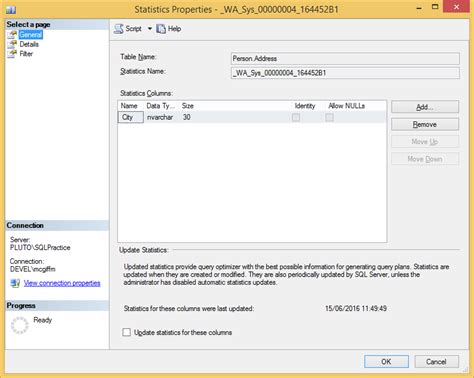 Statistics And Cardinality Estimation Sqlservercentral