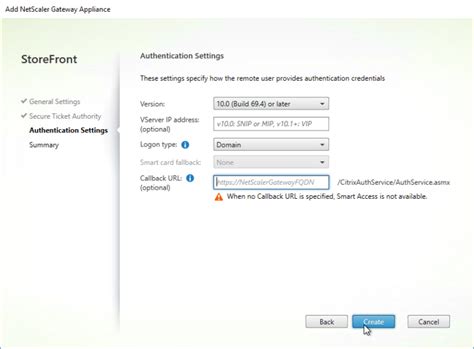 Storefront Configuration For Citrix Gateway Carl Stalhood