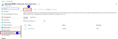 How Do I Specify Azure Storage Lifecycle Management For Specific