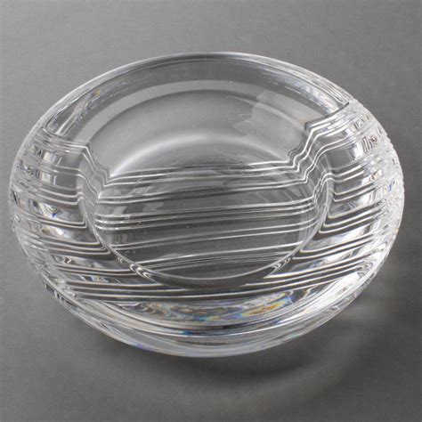 Christian Dior Crystal Cigar Ashtray Bowl Dish Catchall Desk Tidy For