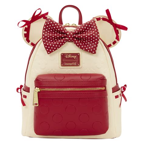 Minnie Mouse Rocks The Dots Coquette Mini Backpack Loungefly