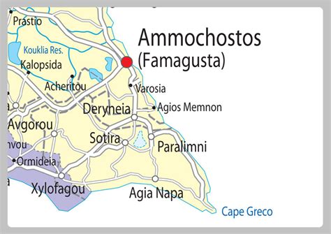 Cyprus Political Map I Love Maps