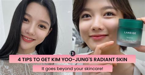 Korean Actress Kim Yoo Jungs Tips To Achieving Youthful And Supple Skin