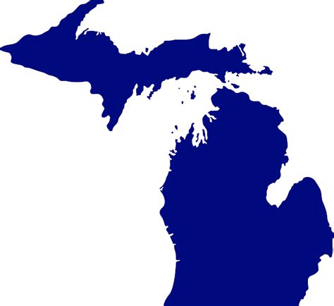 Download Michigan Map State Royalty Free Vector Graphic Pixabay