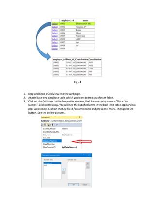 Master Slave Control In Gridview Pdf