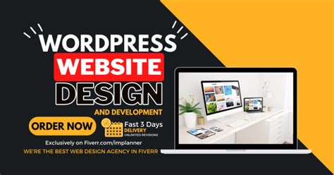 Create Modern Responsive Wordpress Website Design And Development By