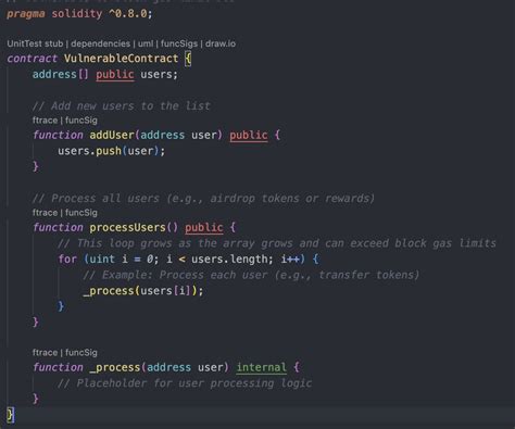 Loops And Exceeding The Block Gas Limit