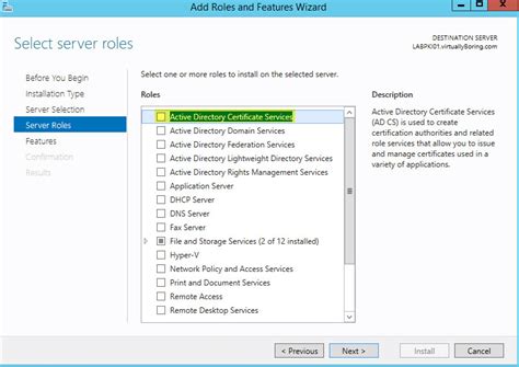 How To Setup Microsoft Active Directory Certificate Services Ad Cs Virtuallyboring