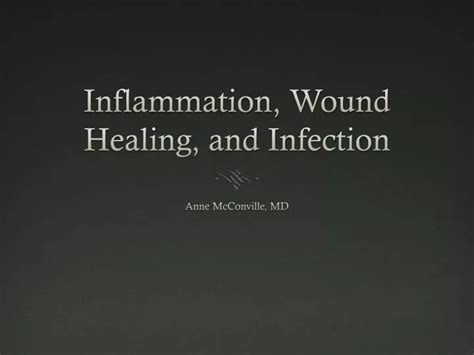 PPT Inflammation Wound Healing And Infection PowerPoint