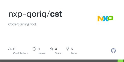 GitHub Nxp Qoriq Cst Code Signing Tool