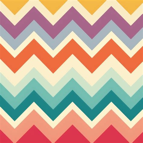 Premium Ai Image A Colorful Background With A Zigzag Pattern